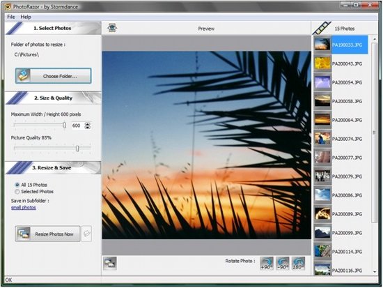 Reduce Size Of Digital Photos Photo Razor