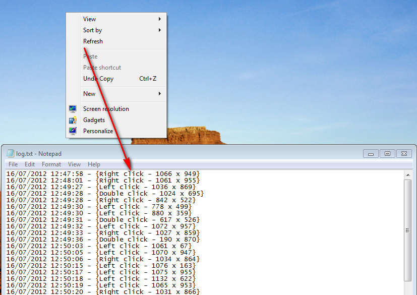 Free Keylogger and Mouse Tracking with Key Catcher