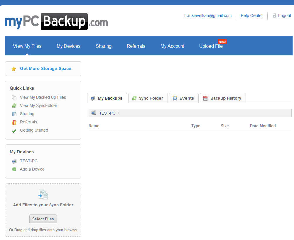 Automated Online Data Backup with MyPCBackup