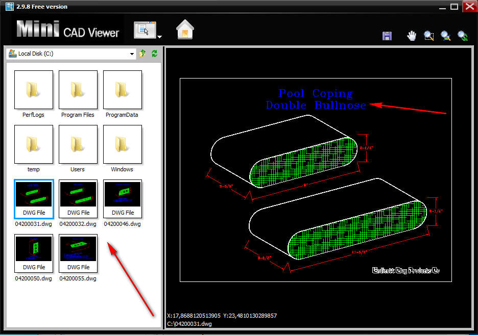 View CAD Files Free with Mini CAD Viewer