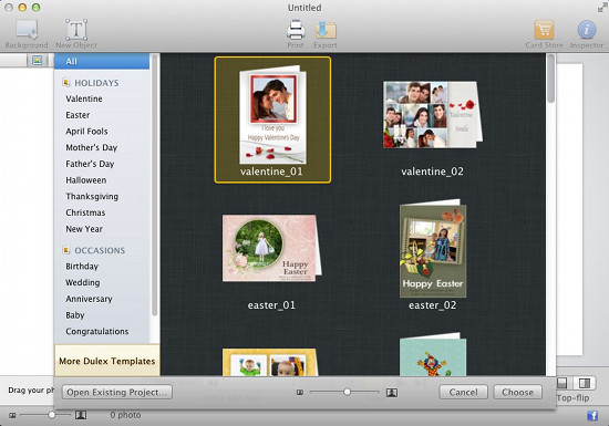 Free Greeting Card Maker For Mac OS X Greeting Box