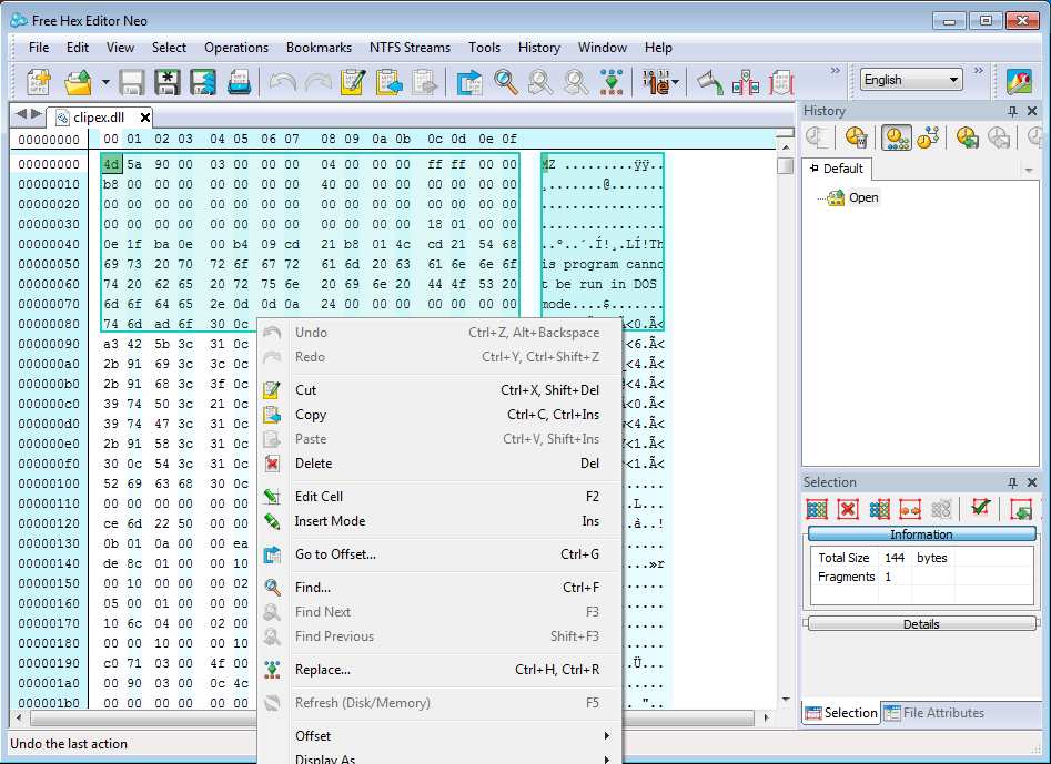 Edit Binary Files Using Free Hex Editor Neo