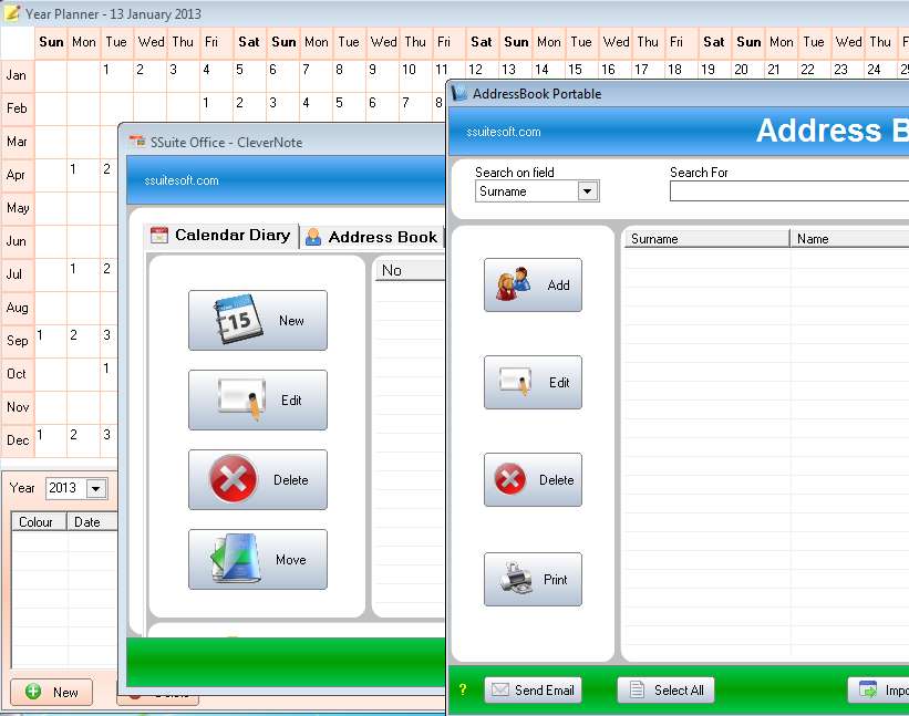 Free Lightweight Office Suite: SSuite Ex-Lex Office Pro