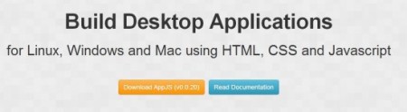 Free SDK To Build Desktop Apps Using HTML5 / CSS / JS: AppJS
