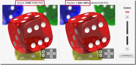 Online PNG Compression Tool To Reduce Size Of PNG Images
