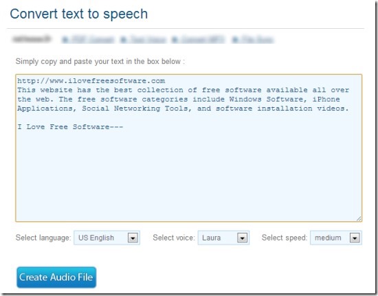 Free Text To Speech Converter Online That Lets You Save Text As MP3