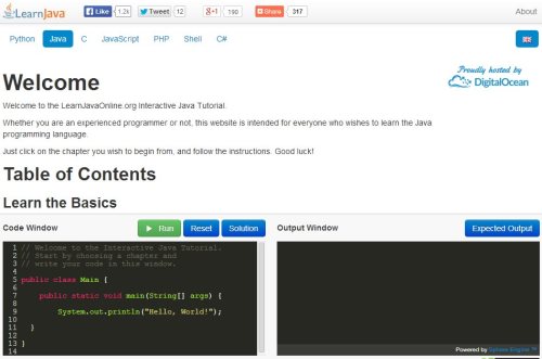 5 Websites to Learn Java