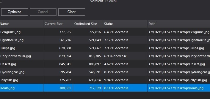 Freeware To To Batch Reduce File Size Of JPG Without Losing Quality