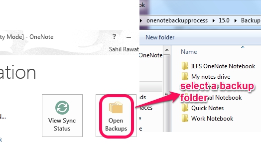 How To Restore OneNote From Backup