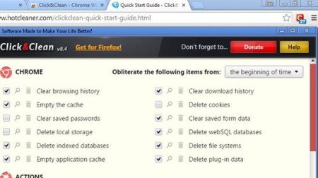 4 One Click Cache Cleaner Extensions For Chrome