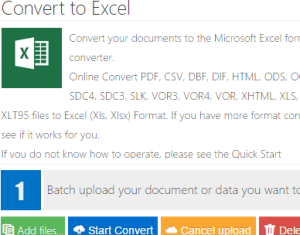 How To Batch Convert Files To Excel Online
