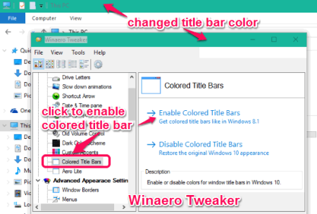 How To Change Color Of Title Bars in Windows 10