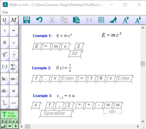 Free Software To Write, Edit Math Equations