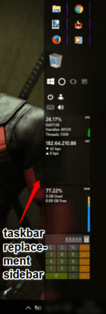 Free Sidebar for Windows 10 To Add Gadgets, Mini Programs
