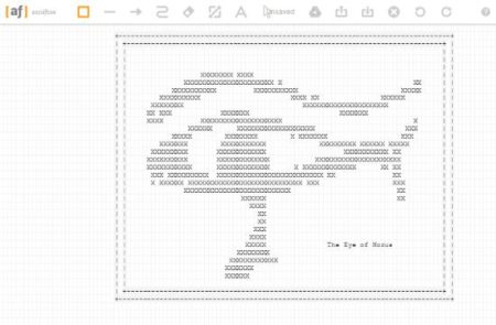 Draw Using ASCII Characters Online, Share it Anywhere: ASCIIFlow