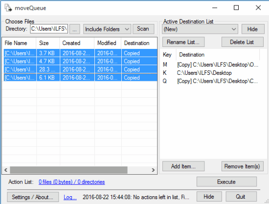 How To Copy Or Move Files To Multiple Destinations At Once