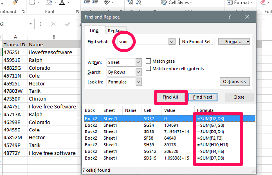  How To Select Cells With Formula In Excel 