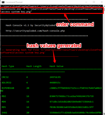 How To Calculate File Hash Using Command Prompt
