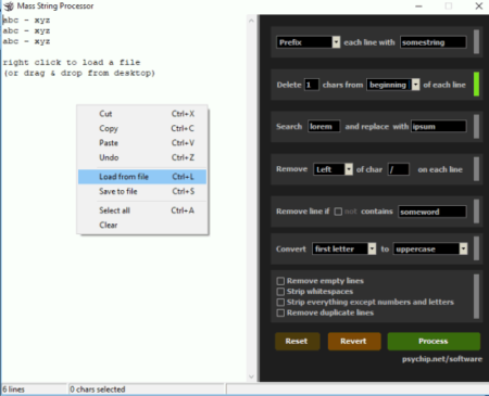Edit Every Line of Text to Add Prefix, Suffix, Find, Replace, Del ...