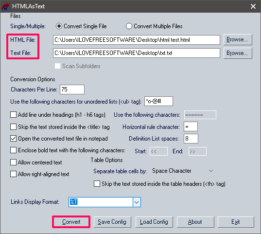 8 Free HTML To Text Converter Software For Windows