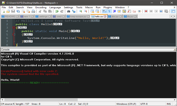 How To Compile And Run Code In Notepad 
