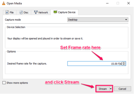 How To Share PC Screen Using VLC In Local Network
