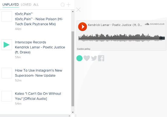Save Music From YouTube Sound Spotify BandCamp To Listen Later