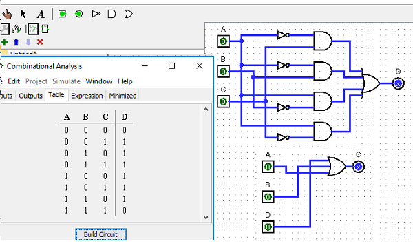 Free Truth Table To Logic Circuit Converter Software For Windows