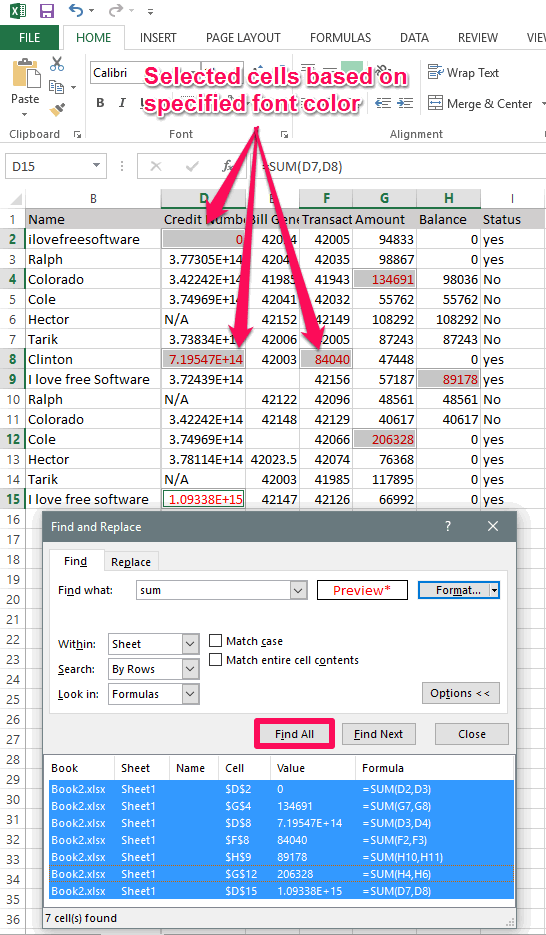 How To Select Cells With Formula In Excel 