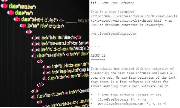Online HTML To Markdown Converter 6 Free Websites