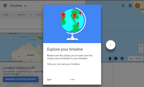 See All The Places You Have Ever Visited As Timeline On Google Maps