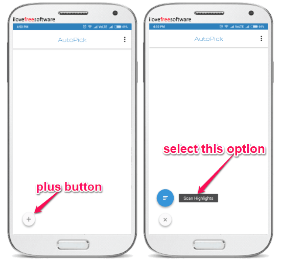 Extract Highlighted Text From Printed Document Using Android Camera