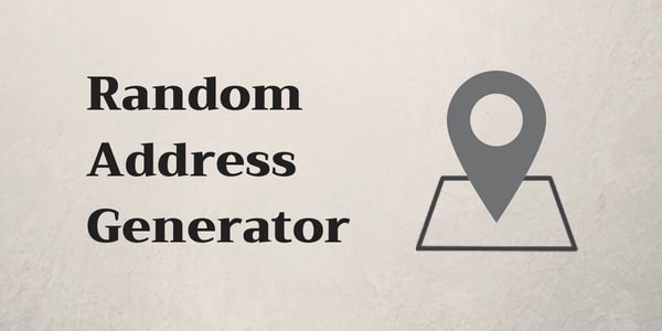 5 Online Random Address Generator Websites Free