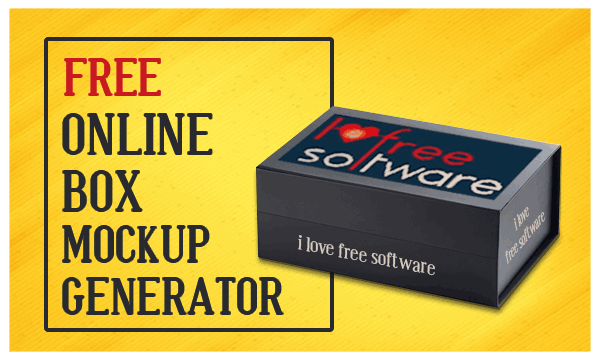 5 Free Online Box Mockup Generator