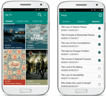 Track TV Shows on Android with These 5 Free TV Shows Tracker Apps