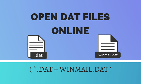 Open DAT File Online With These Free Websites
