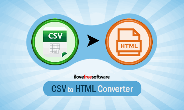 5 Online CSV to HTML Converter Free Websites