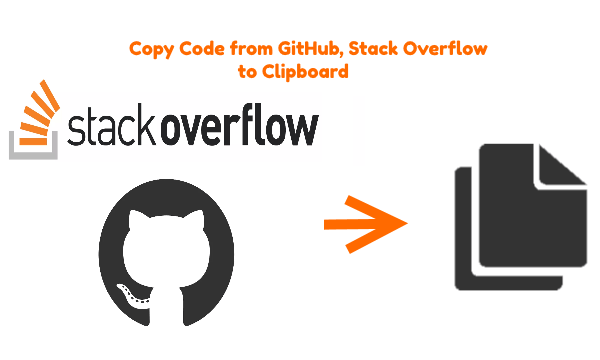 How to Copy Code from GitHub, Stack Overflow to Clipboard in 1 Click