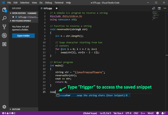 How To Create Code Snippets in VS Code