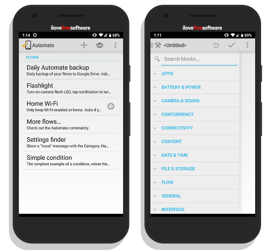 How to Automate Android Tasks using Flow Charts?