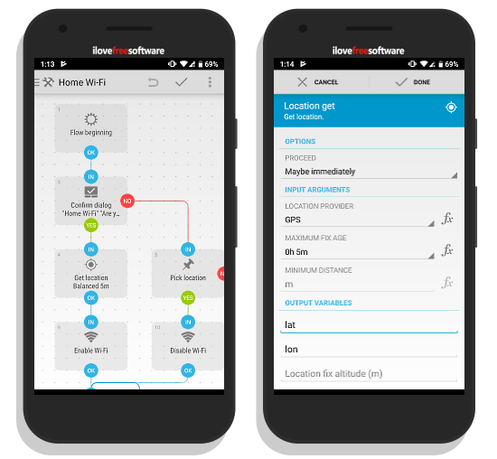 How to Automate Android Tasks using Flow Charts?