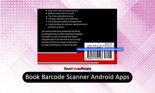 Free Book Barcode Scanner Android Apps