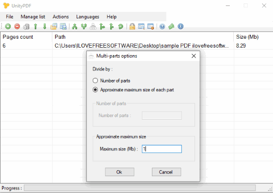 Split PDF By Size With These Free Software For Windows