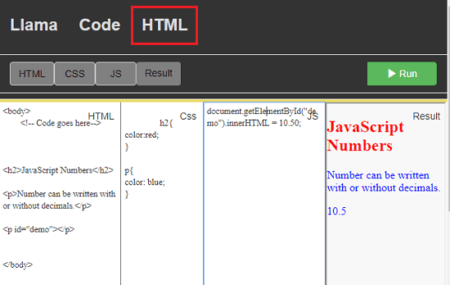 Free Online IDE for Testing Code Output with HTML, JavaScript Support