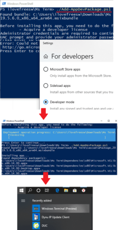 How to use New Terminal App from Microsoft with Tabs, Interactive Text