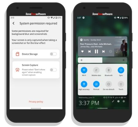 How to Make Notification Drawer Transparent in Android?