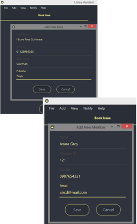 2 Free Open Source Library Management Software for Windows