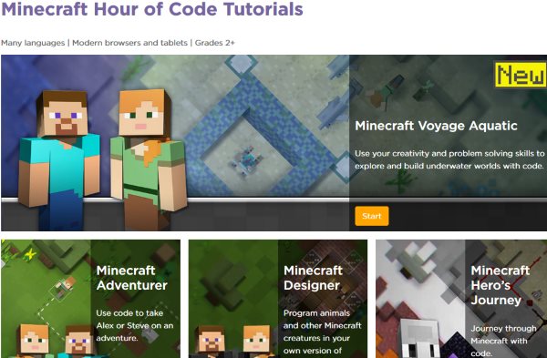 Teach Minecraft Programming to Kids Using Minecraft Hour of Code