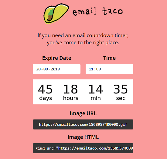 How To Add Countdown Timer To Email 