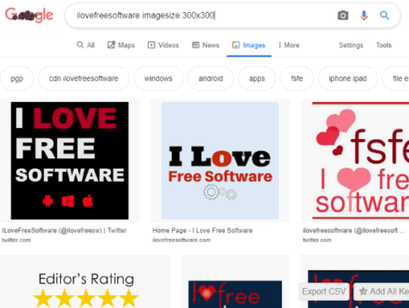 How to Get Back "Exact Size" Search Filter on Google Images?